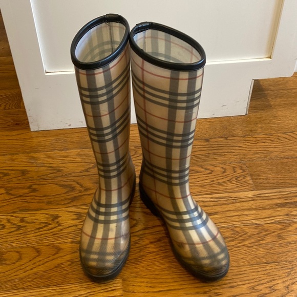 Burberry | Shoes | Burberry Rain Boots | Poshmark